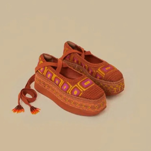 FARM Rio | Shoes | Farm Rio Platform Shoes | Poshmark
